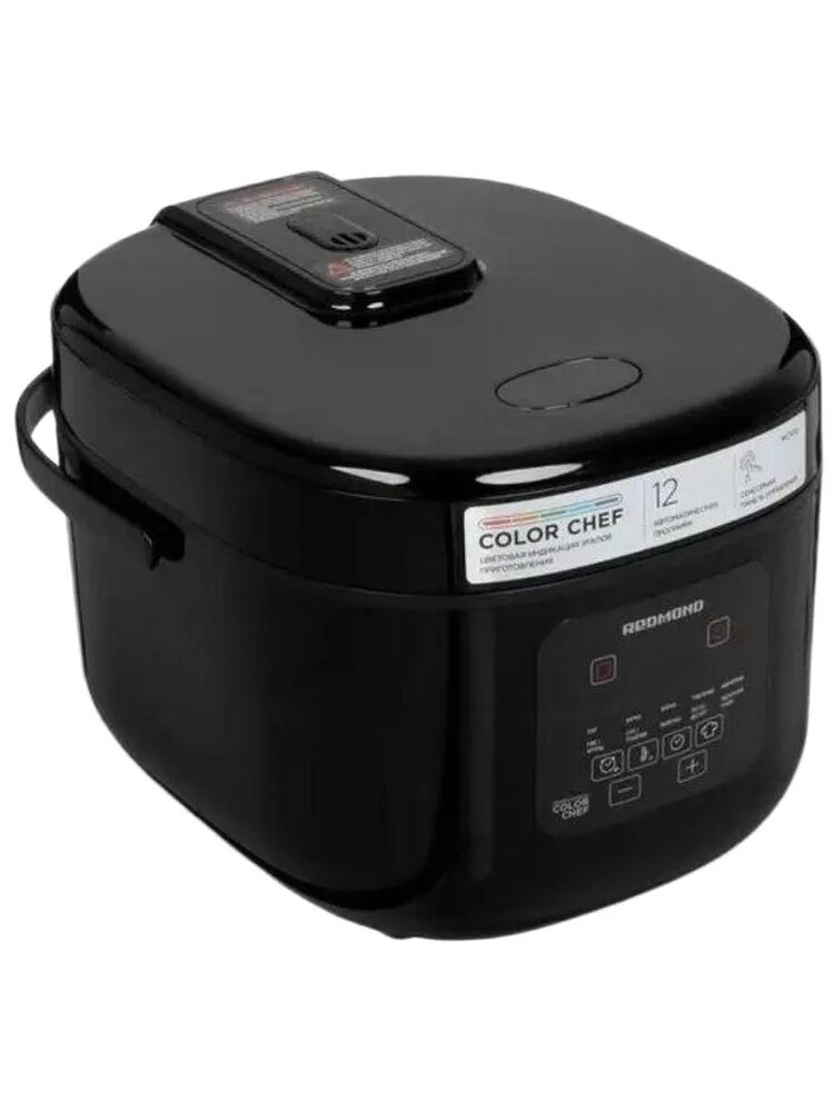 Мультиварка REDMOND MC-100, 860 Вт, чаша 5 л, электронное управление, черная