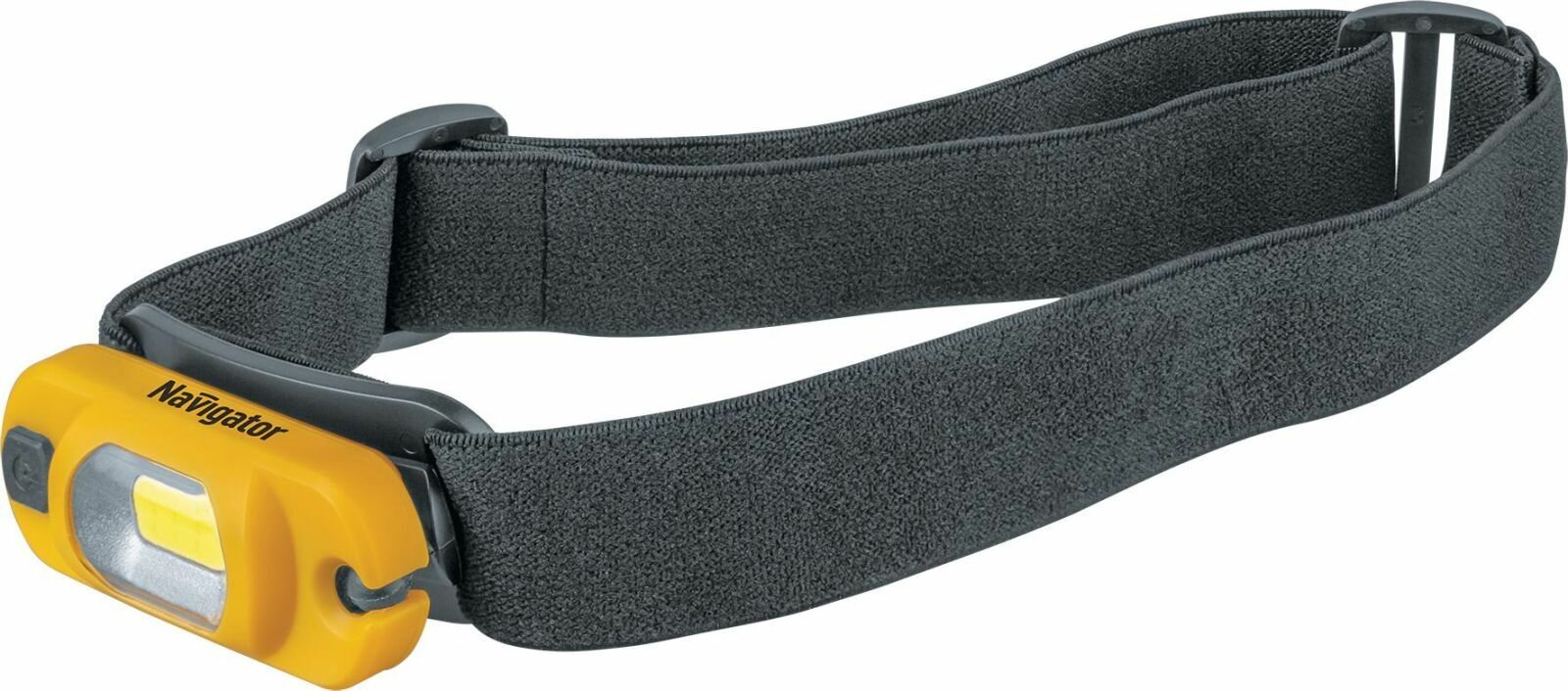 Фонарь налобный Navigator Group светодиодный, NPT-H19-ACCU, 3 Вт, 1COB, LED, 120 Лм, 10 м, аккумуляторный, поворотный, пластик, 0.25 Ач