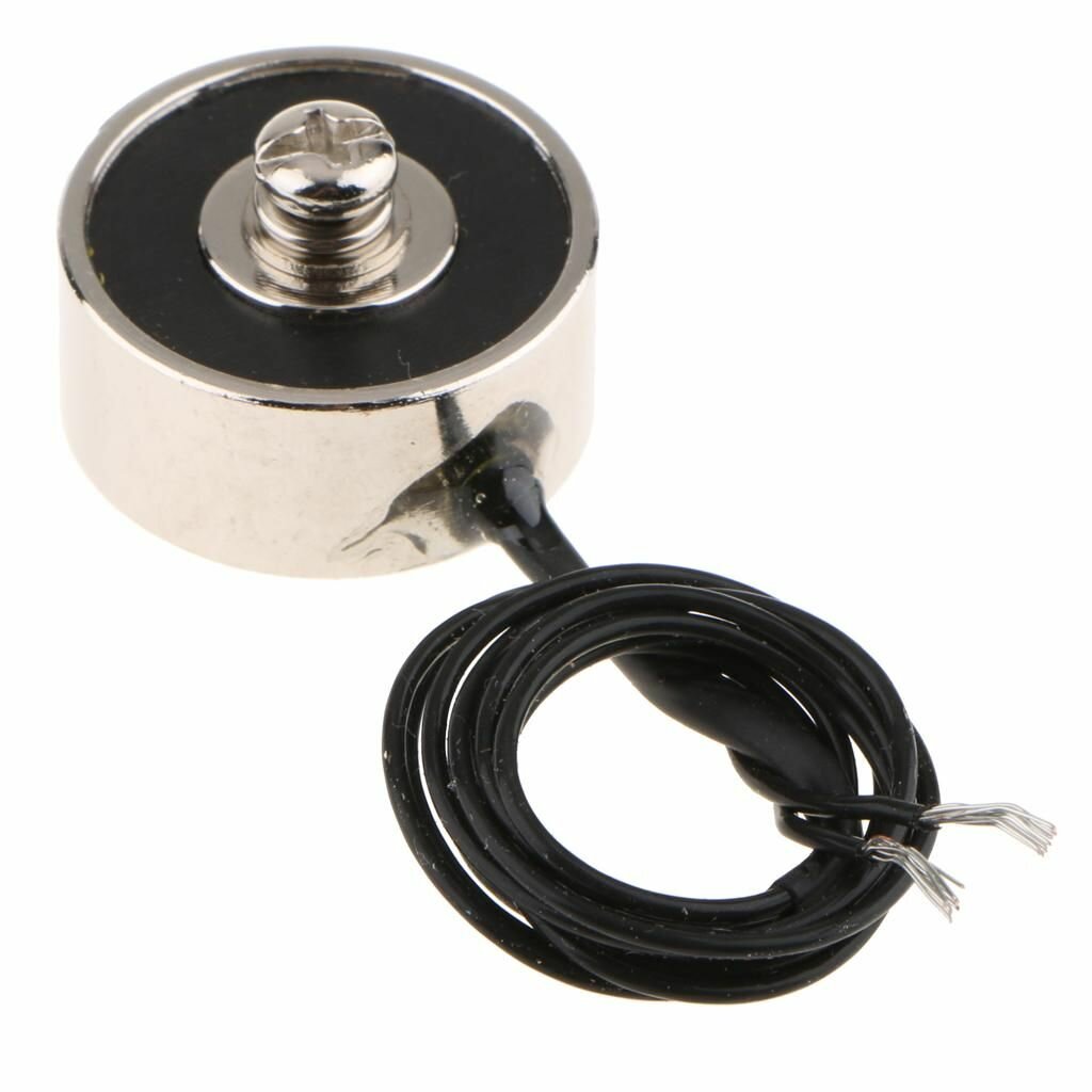 Электромагнит подъемный постоянного тока 24В, 50Н, для подъема и удержания, компактный, с катушкой