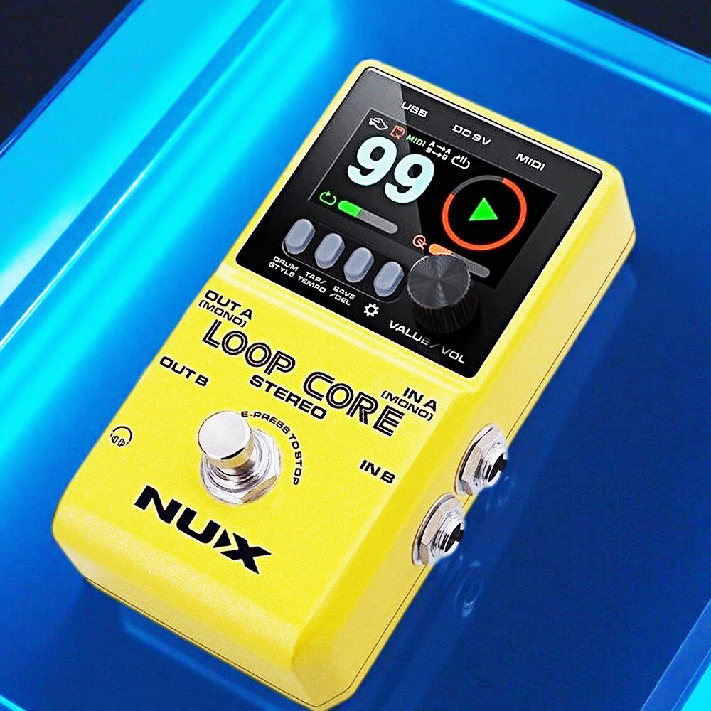 Гитарная педаль эффектов/ примочка NUX Loop-Core-Stereo