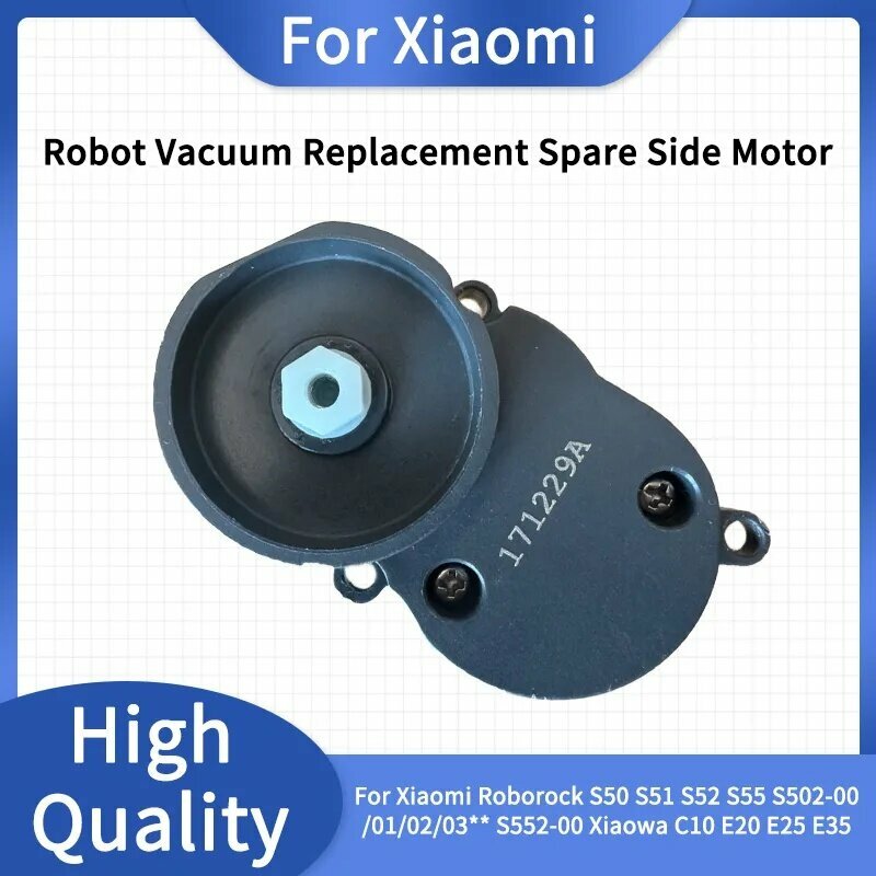 Мотор боковой щетки для робот-пылесоса Roborock S50 S51 S52 S55 S502-00/01/02/03** S552-00 Xiaomi C10 E20 E25 E35, запчасти