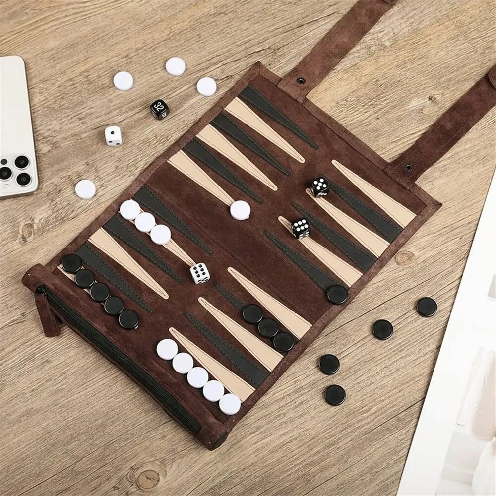 Дорожный набор для настольной игры Шахматы и нарды