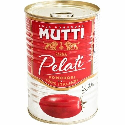 Томаты MUTTI очищенные целые в томатном соке /жесть/ 425мл