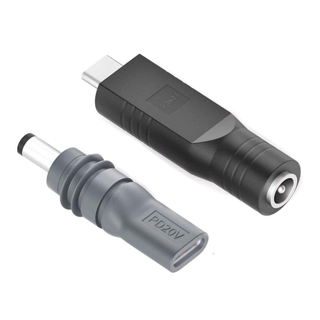 Адаптер DC5521–USB-C, 100 Вт