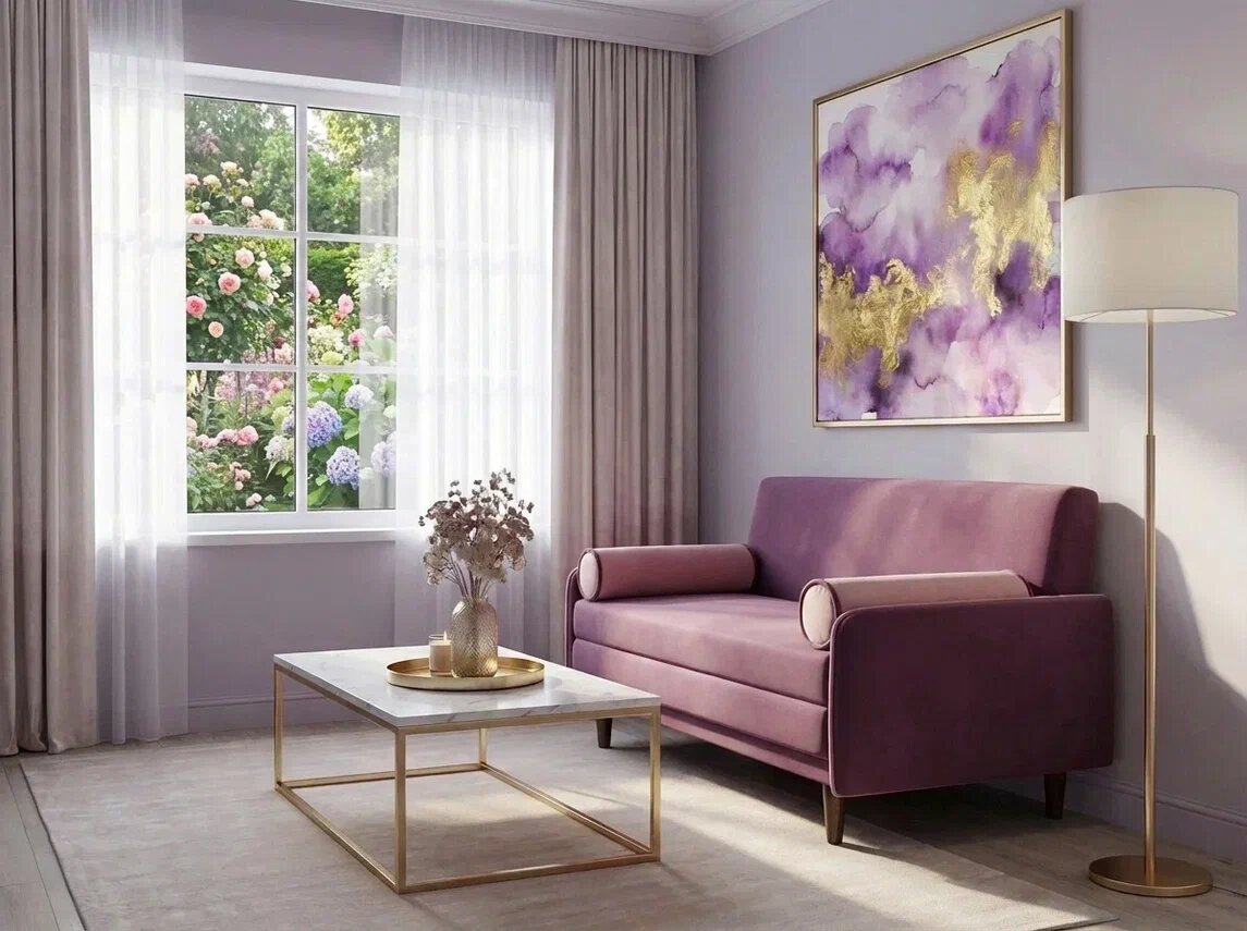 Раскладной диван "Райна мини" ДиванРус, 113*82 см, спальное 100*195 см, аккордеон, велюр износостойкий, темно-розовый