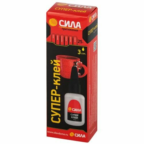 Супер-клей 25г пластик туба сила Б0058949