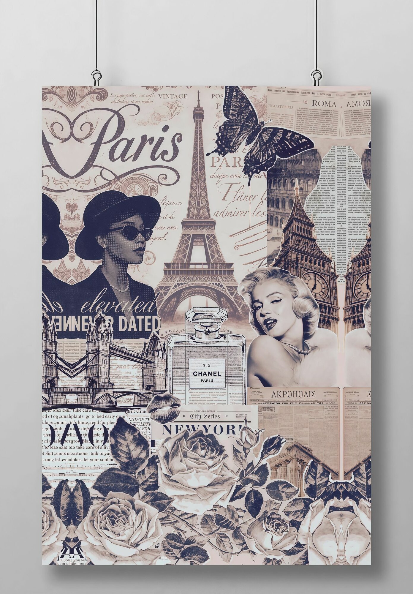 Постер / Плакат Франция (France) Париж