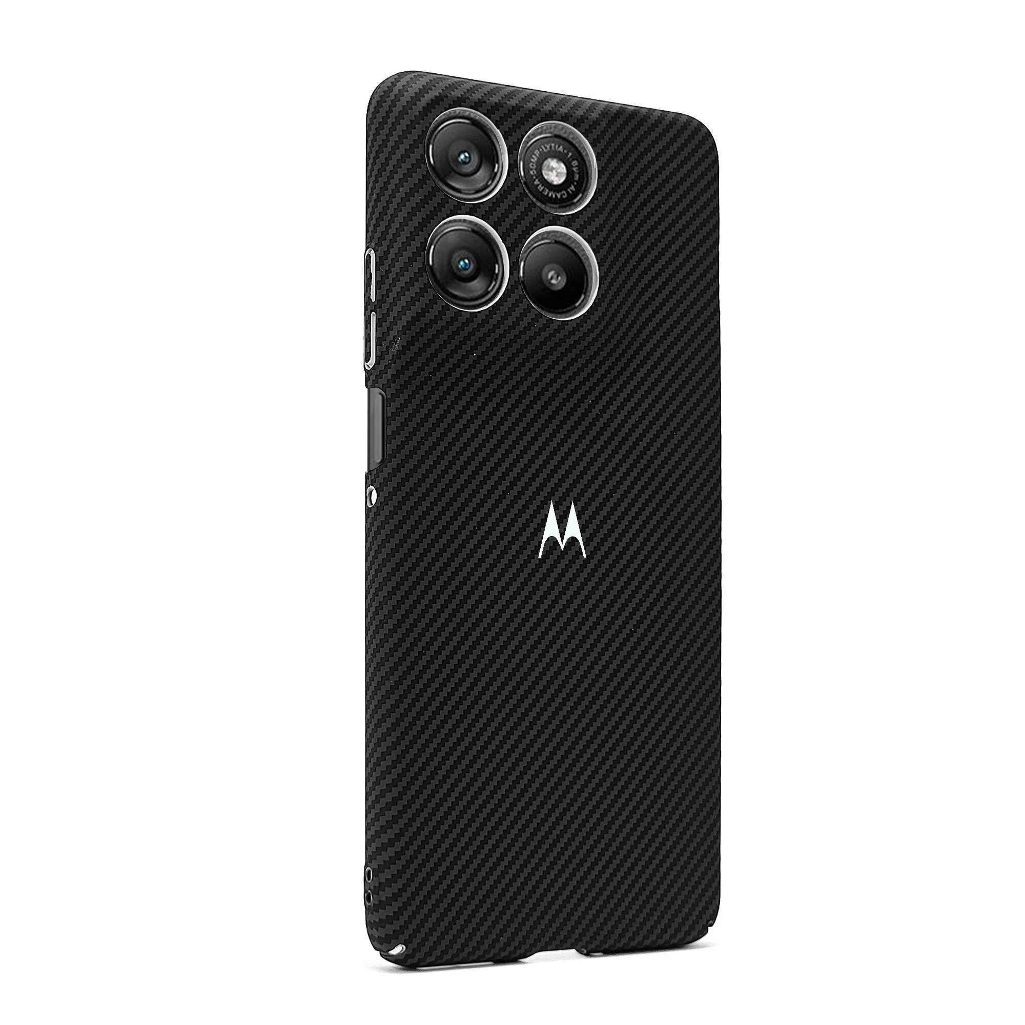 Роскошный Чехол С Текстурой Из Углеродного Волокна Для Motorola Motorola Moto X70 Air, With M-06