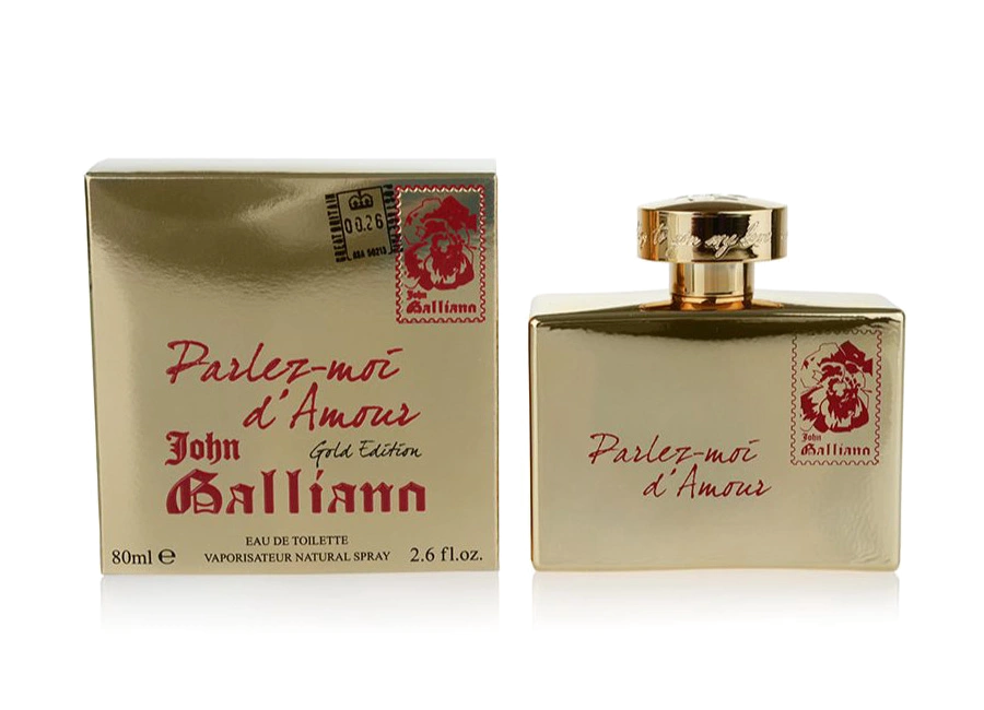 Туалетная вода John Galliano Parlez Moi D Amour Gold Edition 80 мл - Парле Муа Д Амур Голд