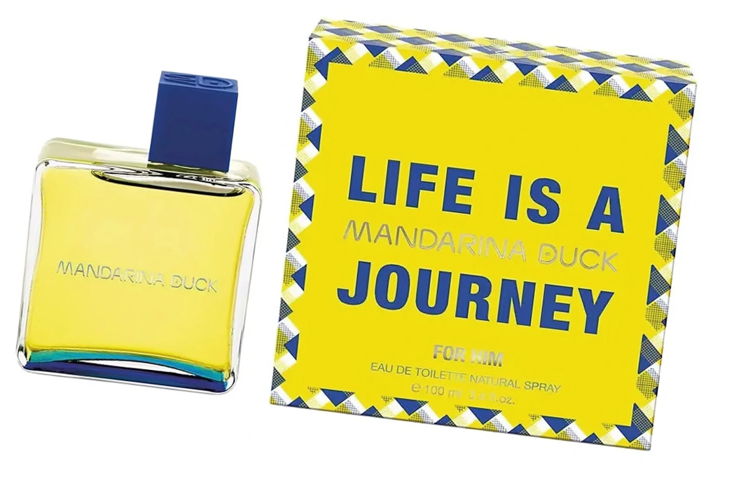 Одеколон для мужчин Мандарина Дак Лайф Из А Джорни Фор Хим 100 мл - Mandarina Duck Life Is A Journey