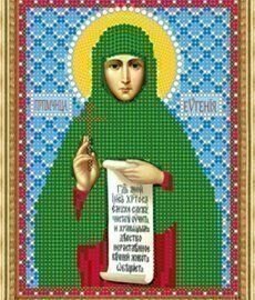 Схема для частичной вышивки бисером с нанесенным рисунком (11*15см.)