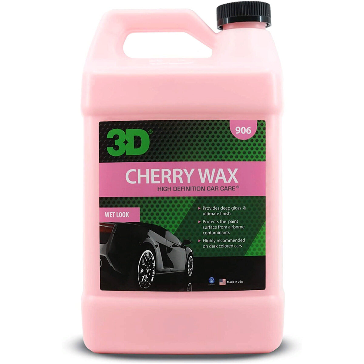 Воск жидкий 906 вишня CHERRY WAX мокрый эффект 3D(3,78л)