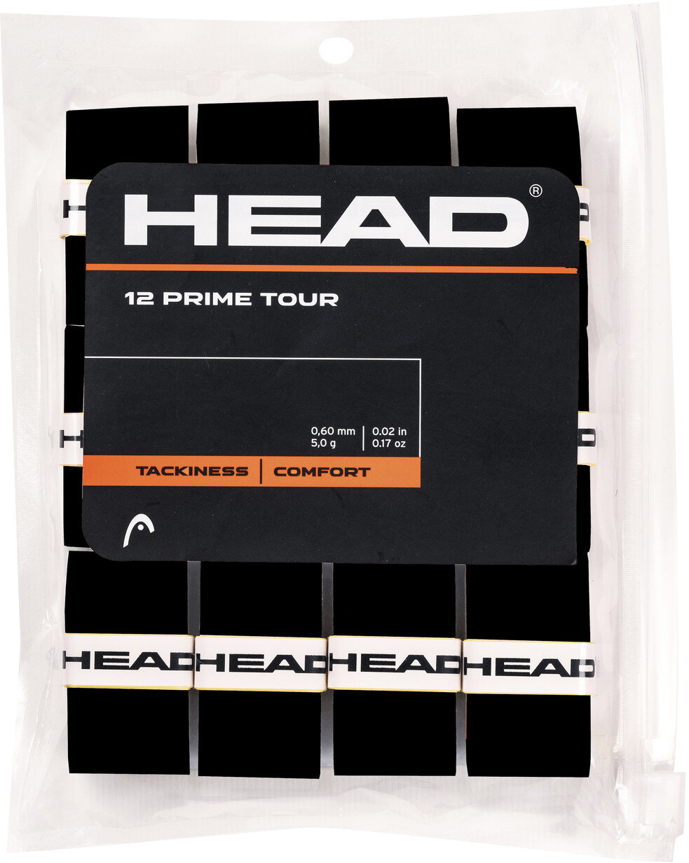 Намотка Head Prime Tour 12 pcs Pack (Overgrip) Унисекс 285631-BK BK