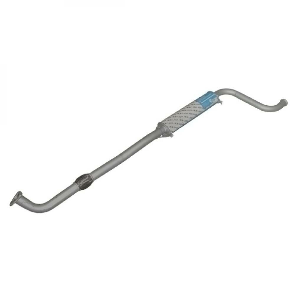 Резонатор ВАЗ-2113-15 дв. 1,6л под катализатор (с компенсатором) серия "Стандарт" (фирм. упак. LADA)