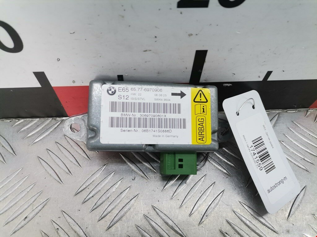 Датчик AIR BAG (подушек безопасности) BMW 7-Series (E65/E66) 65776970906 арт. 1741559