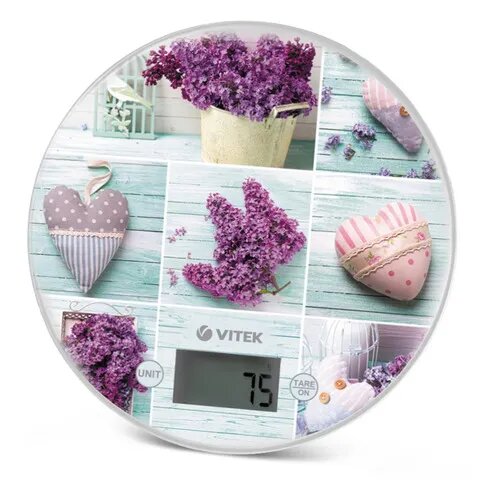Весы кухонные Vitek VT-2426, сиреневый