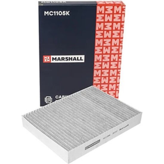 Фильтр салонный угольный Marshall Cars MARSHALL для CHERY Tiggo 4 18- / 4 Pro 20- / 7 16- / 7 Pro 20- / 7 Pro Max 22- / 8 18- / 8 Pro 21-, OMODA C5 22-, EXEED LX 19-, MC1105K