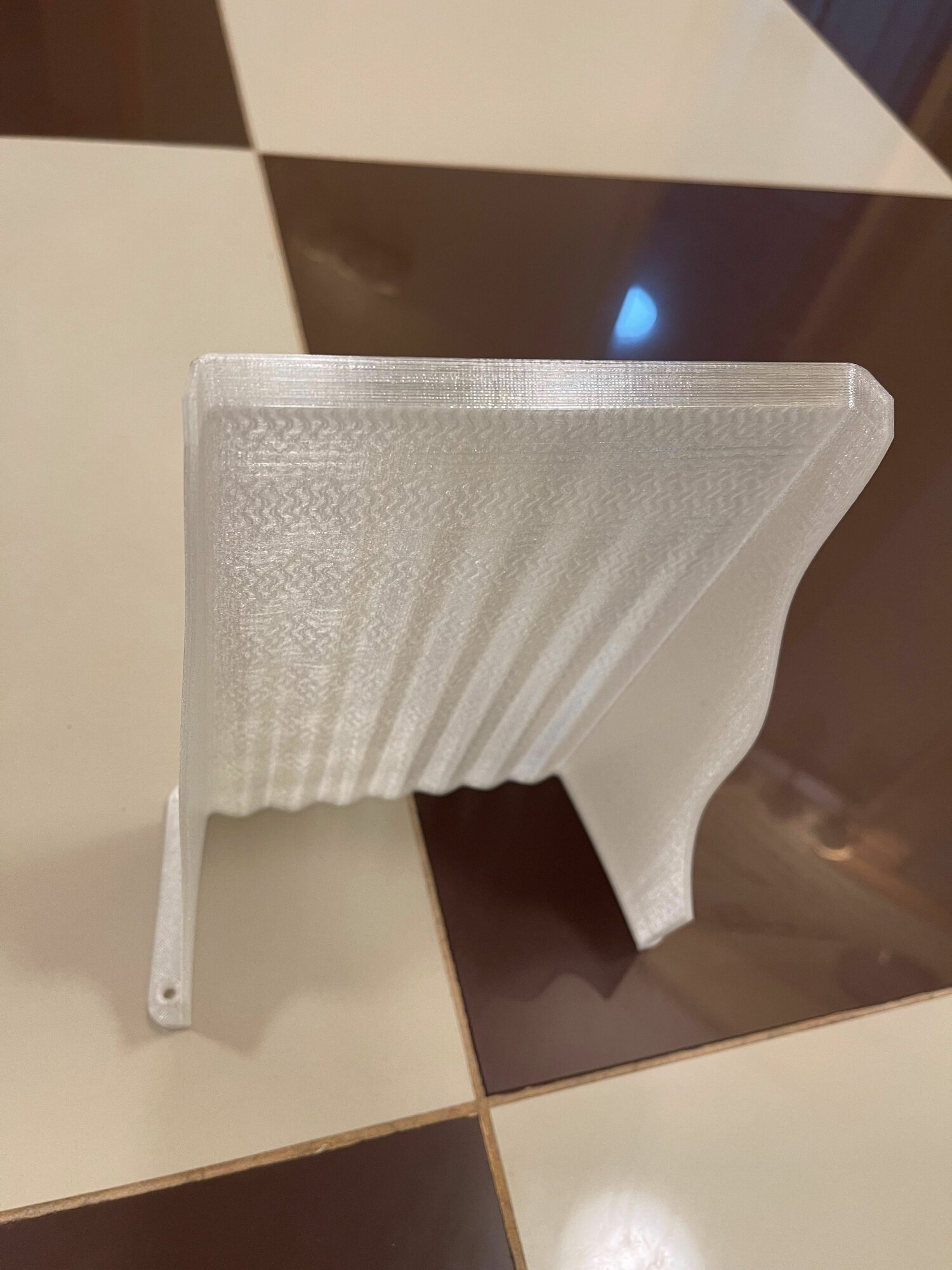 Уличный защитный козырек для камеры видеонаблюдения Ракушка-XXXL 24см 3D-печать HIKVISION HIWATCH DAHUA (бесцветный) защита камеры от дождя, льда, снега, птиц.