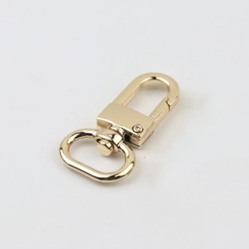 Поворотный карабин light gold, ID14mm