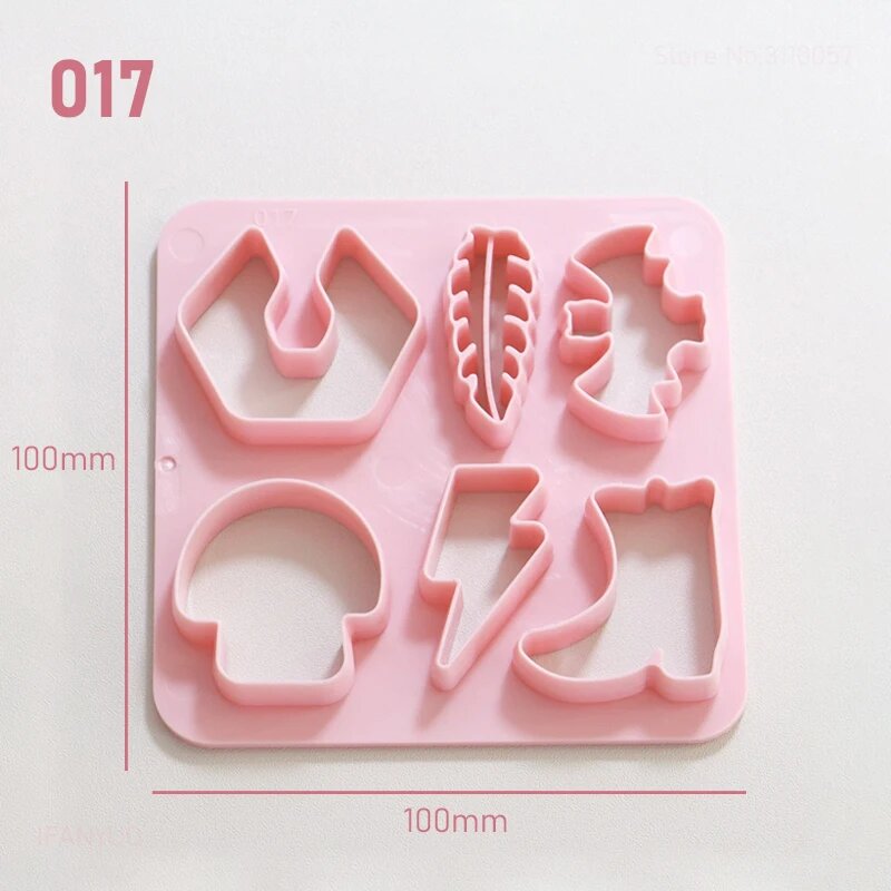 Формы для лепки из полимерной глины 017