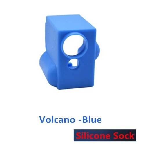 Volcano Blue Silicone Sock для экструдера