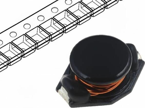 Дроссель FERROCORE DL22-4.7 Дроссель проволочный SMD 4,7мкГн Iраб 4,8А 0,018Ом Isat 5,4А 1шт