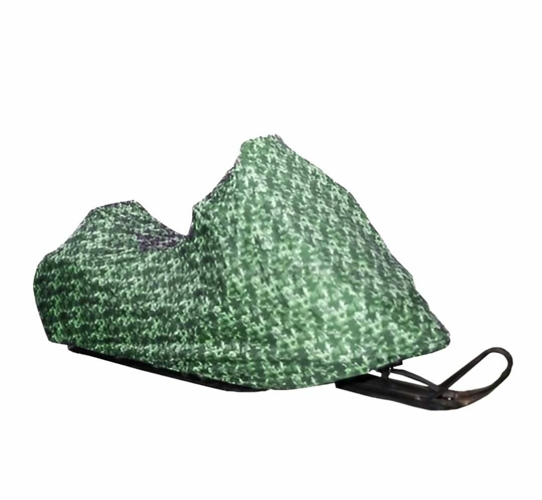 Чехол тент для Снегохода буран лидер АЕ / АДЕ Камуфляж GLASH.