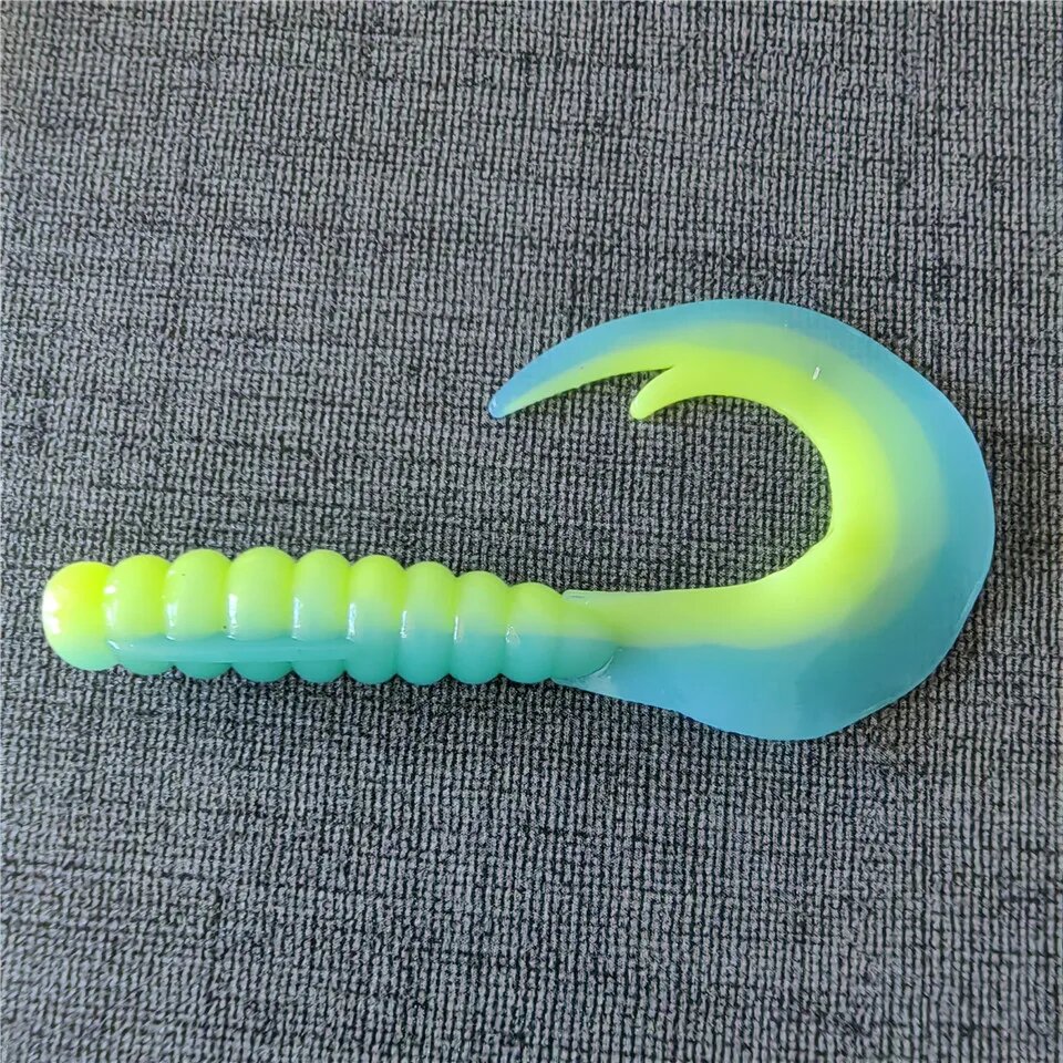 Swolfy Силиконовые черви 55/75 мм