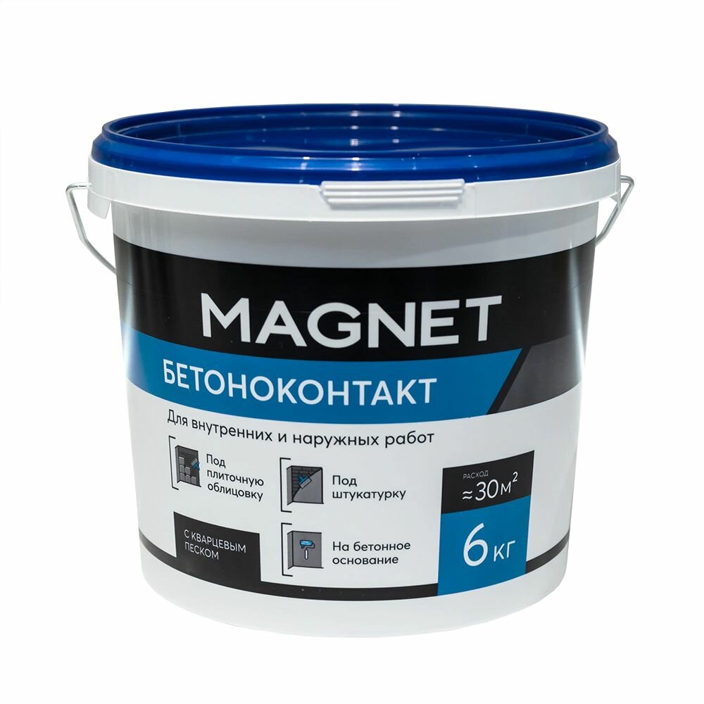 Грунтовка адгезионная Бетоноконтакт 6 кг