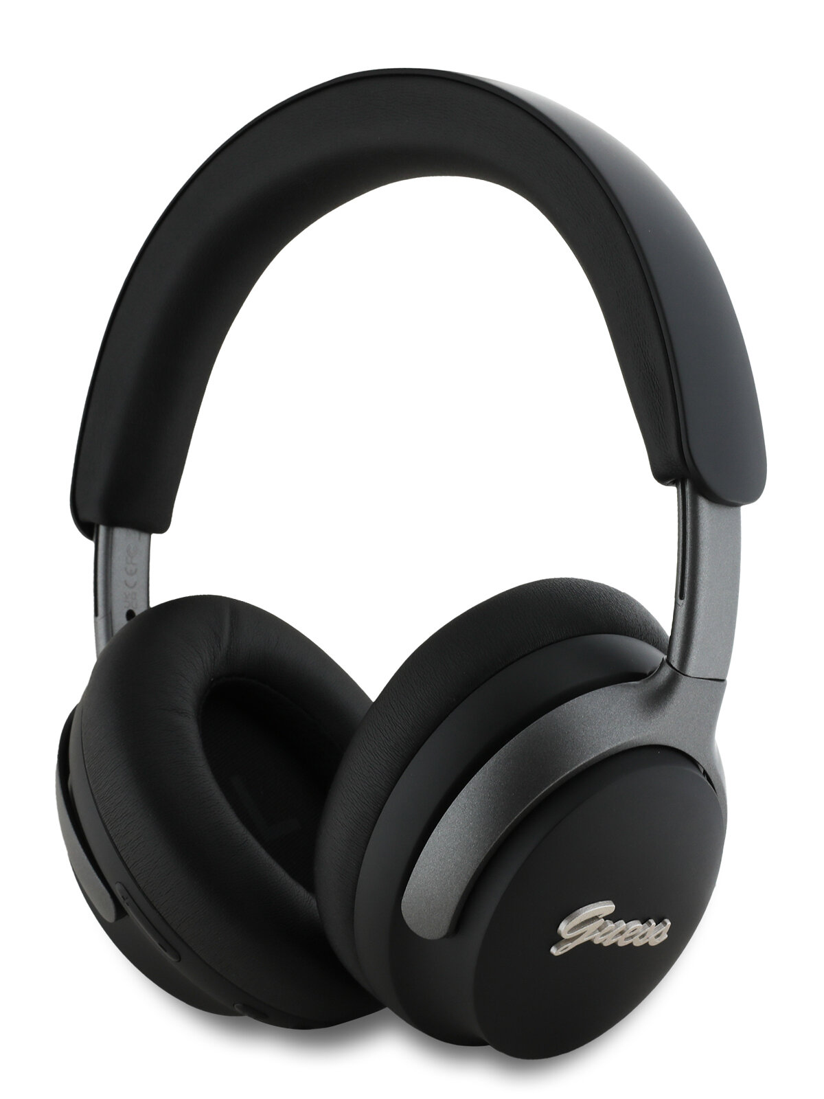 Guess наушники беспроводные накладные Bluetooth Headphones Sound Script Metal Logo ANC/ENC Black