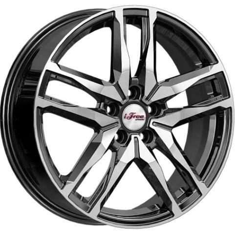 Колесный диск iFree Бомбей 6.5x18 5*108 ET33 DIA60.1 Блэк Джек
