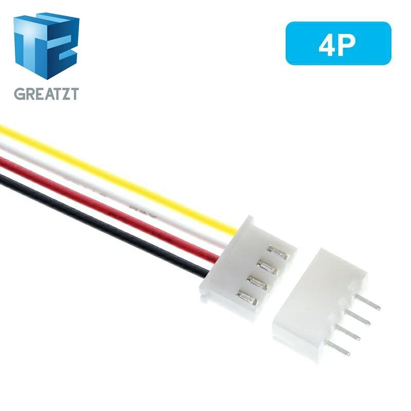 Комплект разъемов GREATZT XH 2.54mm 10 шт. 4P