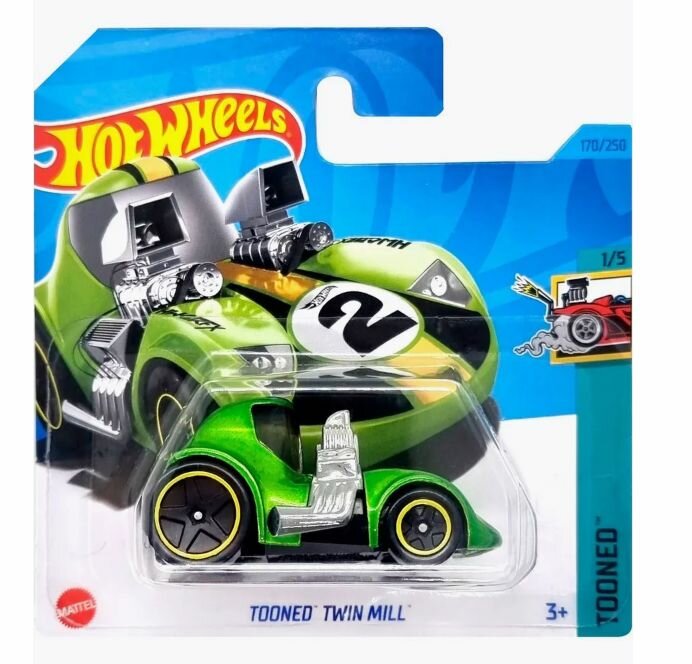 Машинка базовой коллекции TOONED TWIN MILL зеленая 5785/HKH14