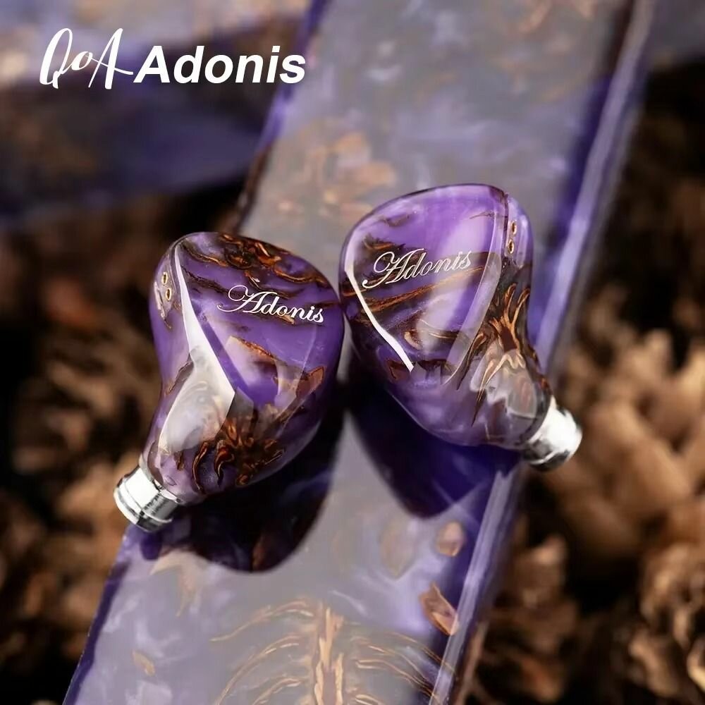 Наушники Kinera QoA "Adonis", внутриканальные, крепление на ухе, 3.5мм разъем