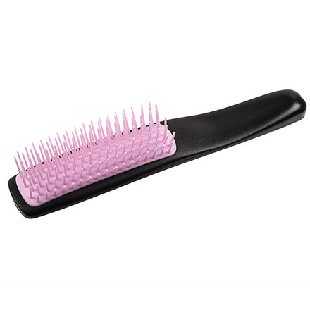 Расческа массажная Zinger, розовая