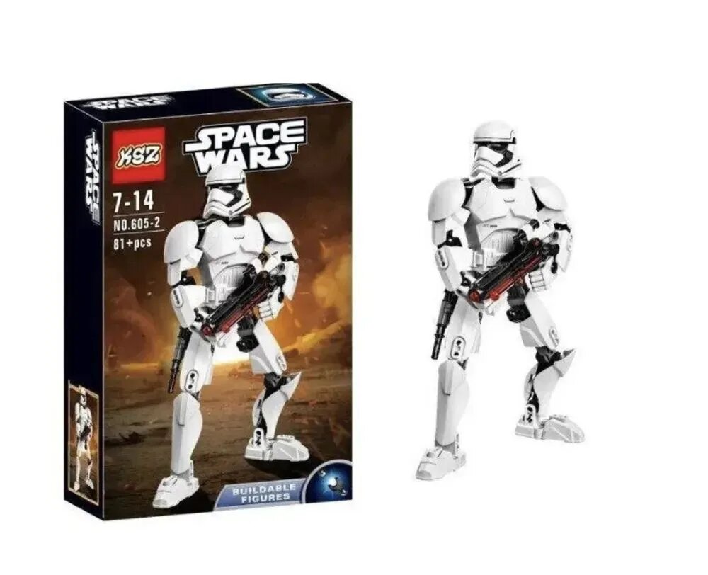 Конструктор Штурмовик Первого Ордена, 81 деталь