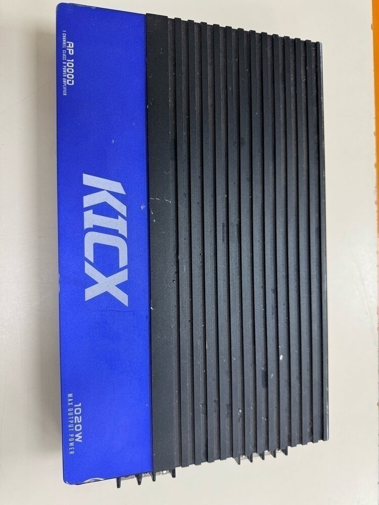 Усилитель 2хканальный Kicx AP1000D, б/у, уценка
