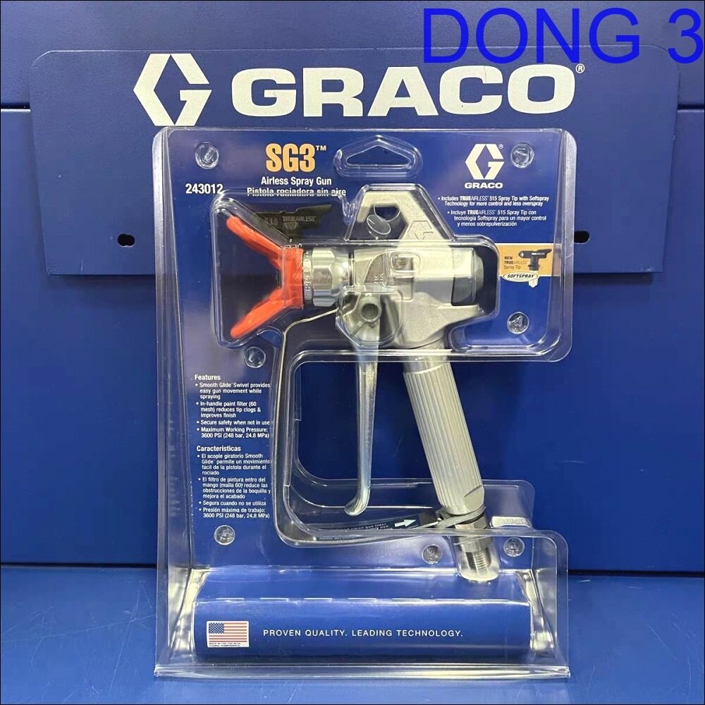 Пистолет graco contractor pc покрасочный SG3 243012+Есть Сопла 515