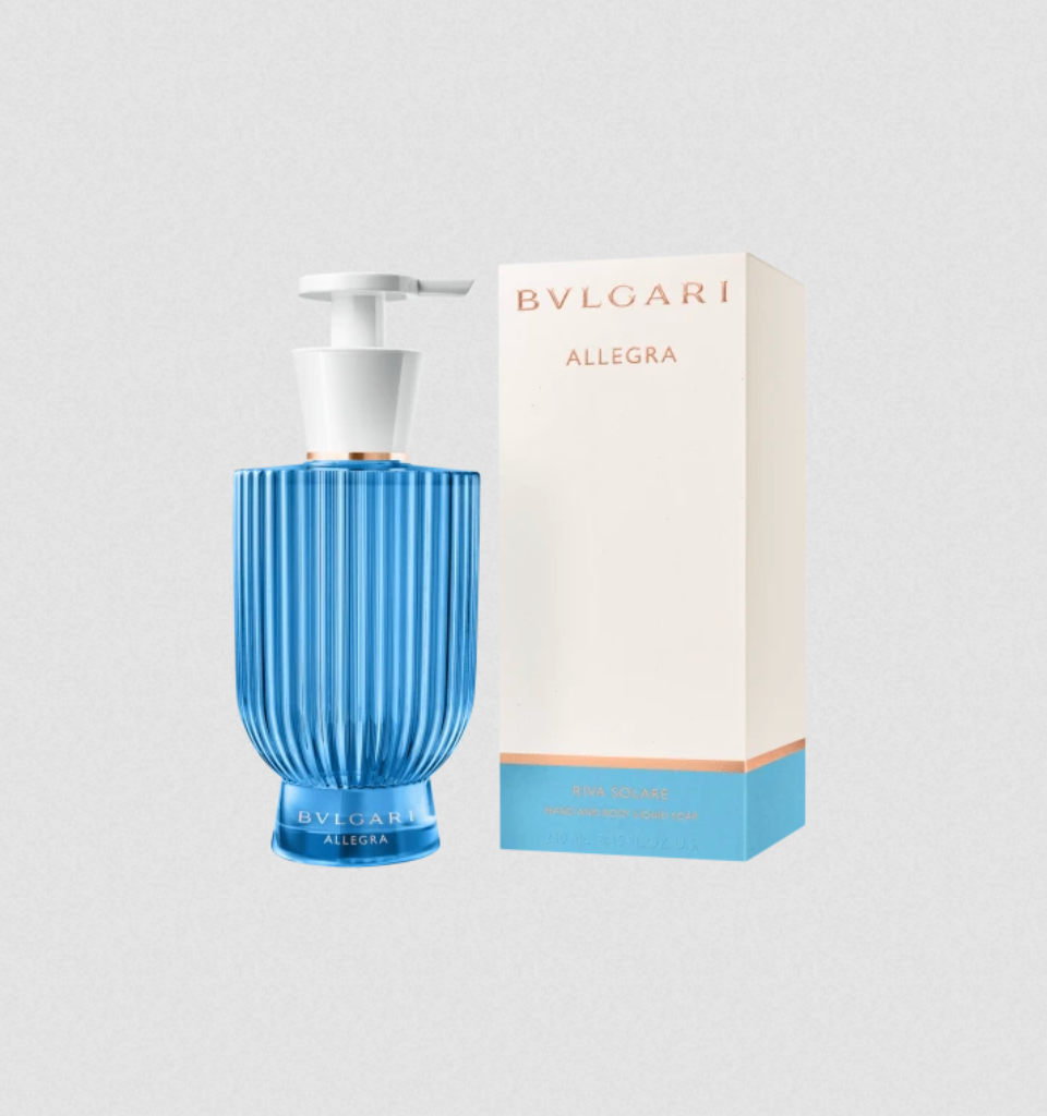 Гель-мыло для рук и тела BVLGARI Allegra Riva Solare 250мл | Освежающее очищение | Яркий цитрусовый аромат