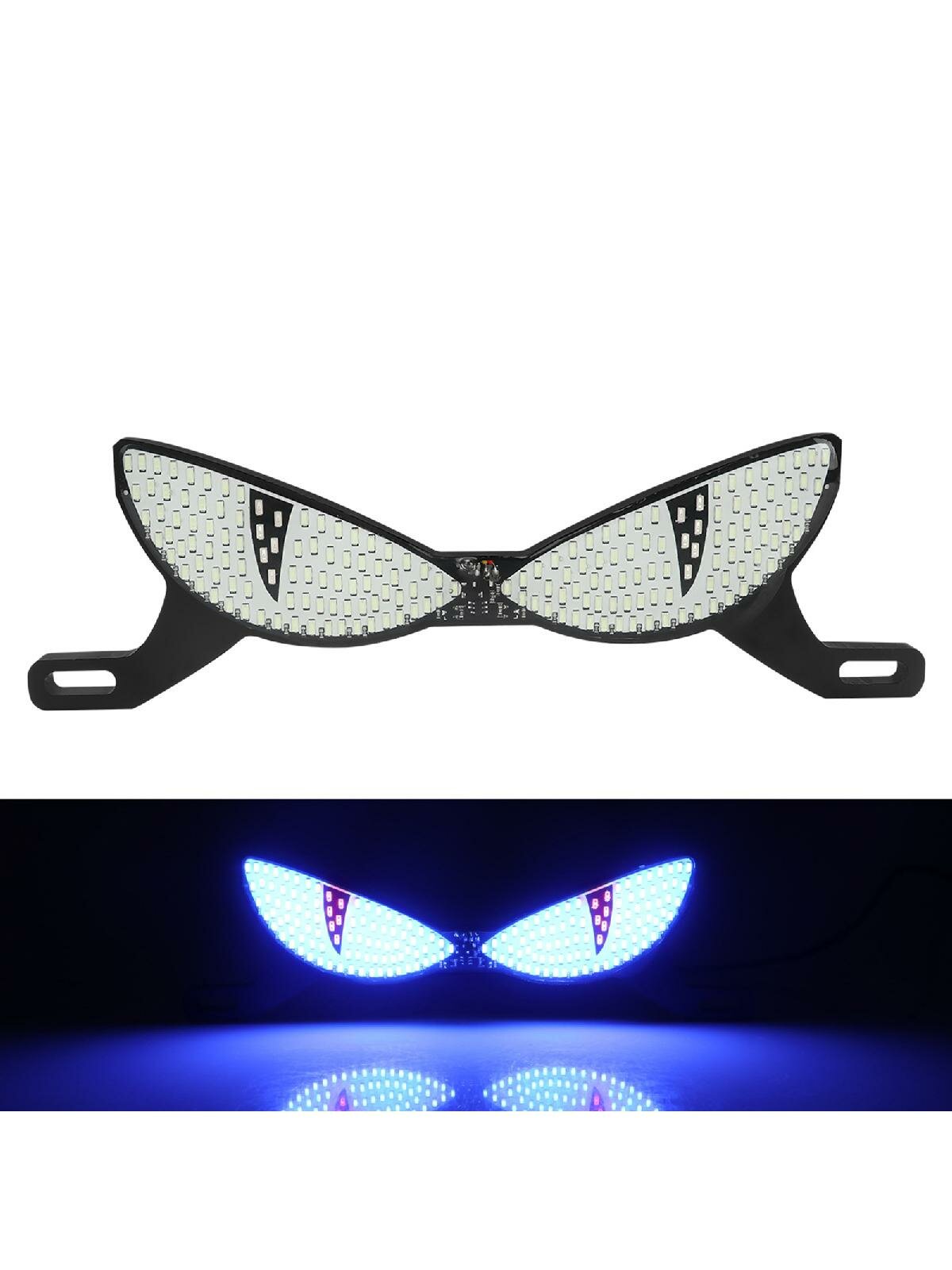 Яркая универсальная светодиодная подсветка номерного знака мотоцикла для безопасности и видимости