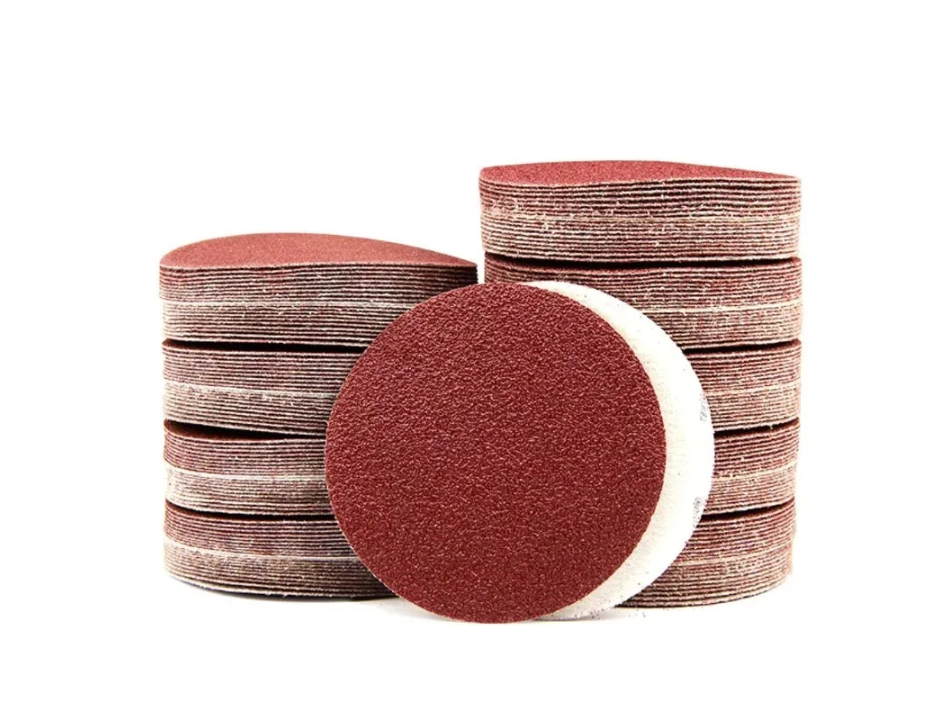 Круглая наждачная бумага на липучке 125 мм P240