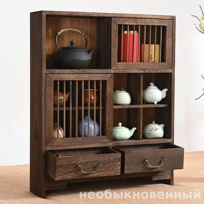 Эксклюзивная тумба на шесть ящиков, 58х14х70 см