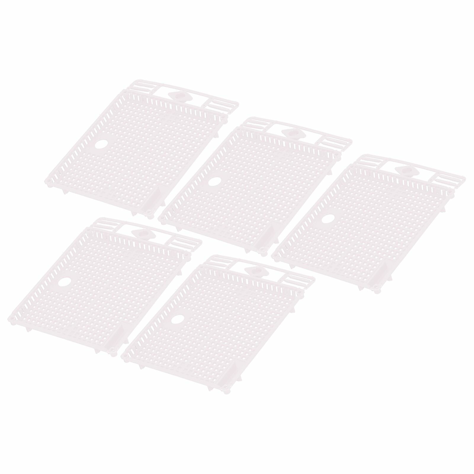 5 шт. многоразовый изолятор для пчелиной матки портативная клетка для пчеловодства инструменты белый