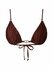 Купальник Twinset Milano Pleated bikini top, размер 38B