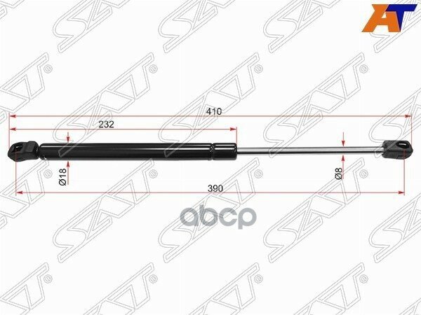 Амортизатор Крышки Багажника Chevrolet Aveo 02-11 / Kalos 03-08 / Daewoo Kalos 02-08 Sat арт. ST-96540939