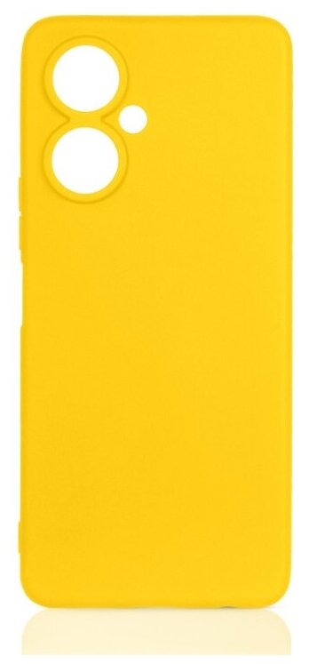 Чехол для TECNO Camon 19/19 Pro (4G), желтый, накладка, DF tCase-08 (yellow)