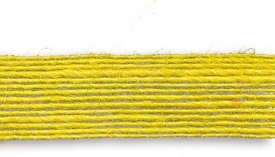 "Gamma" джутовая цв. лента DRJ-15 фасовка 15 мм 3 м СК/Распродажа 02 желтый