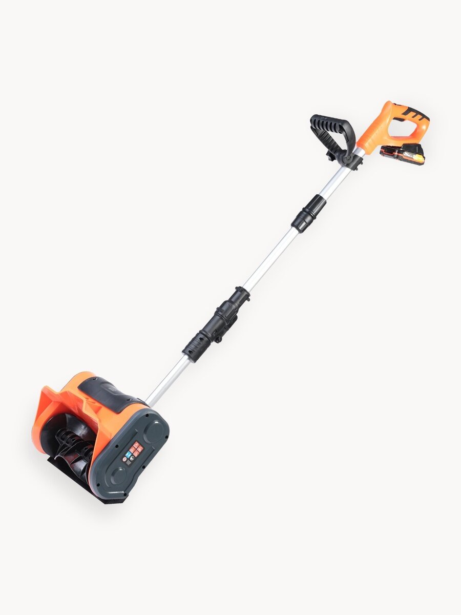 Снегоуборщик аккумуляторный ручной PATRIOT PE 1001 UES, 21В, выброс снега 6м, ширина обработки 26см, без аккумулятора