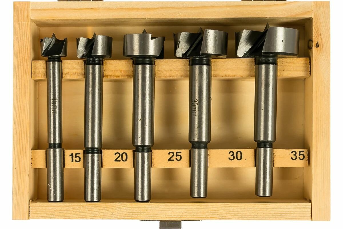 Набор сверл по дереву Forstner FD из 5-ти шт. Milwaukee 4932373379