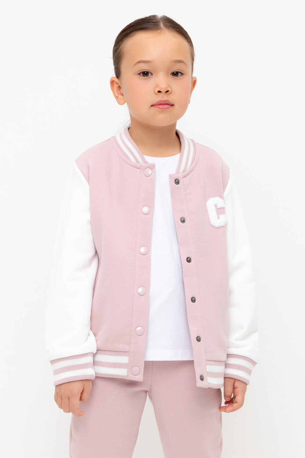 Бомбер КР 302675-1/розовый лед